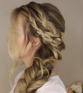 Get A Gorgeous Mermaid Side Braid With These Steps | BEAUTY