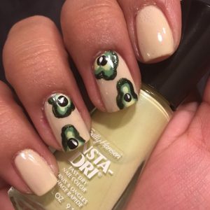Avocado Nail Art Is A Summery Manicure Look | BEAUTY