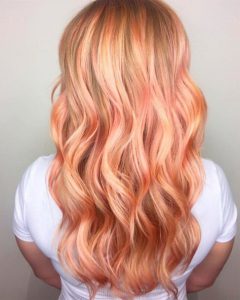 Peach Hair Is Here- What To Know About This Vivid New Colour Trend | BEAUTY