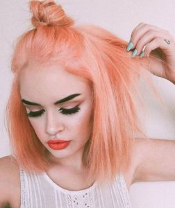 Peach Hair Is Here- What To Know About This Vivid New Colour Trend | BEAUTY