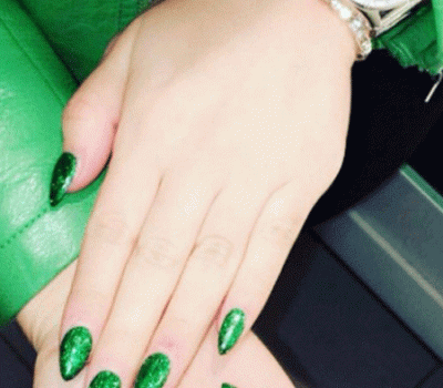Summer’s New Nail Trend Is The Moss Green Manicure | BEAUTY