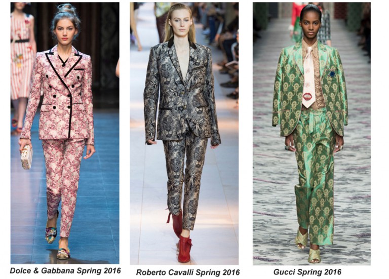 Funky Printed Suits- Say Hello To Spring 2016’s Power Dressing Trend ...