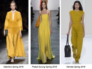 Soft Buttercup Yellow Is The Latest Spring 2016 Colour Trend | FASHION