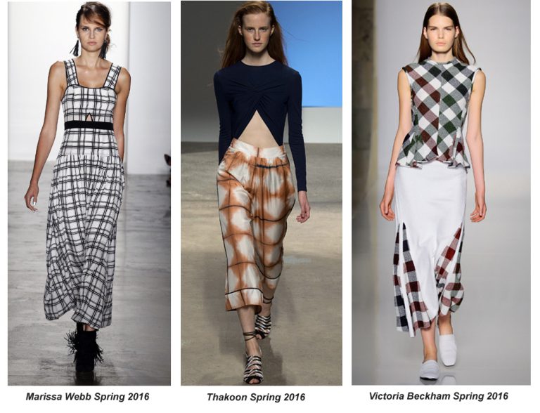 Statement Plaid Prints Officially Seize The Spring Runways | FASHION