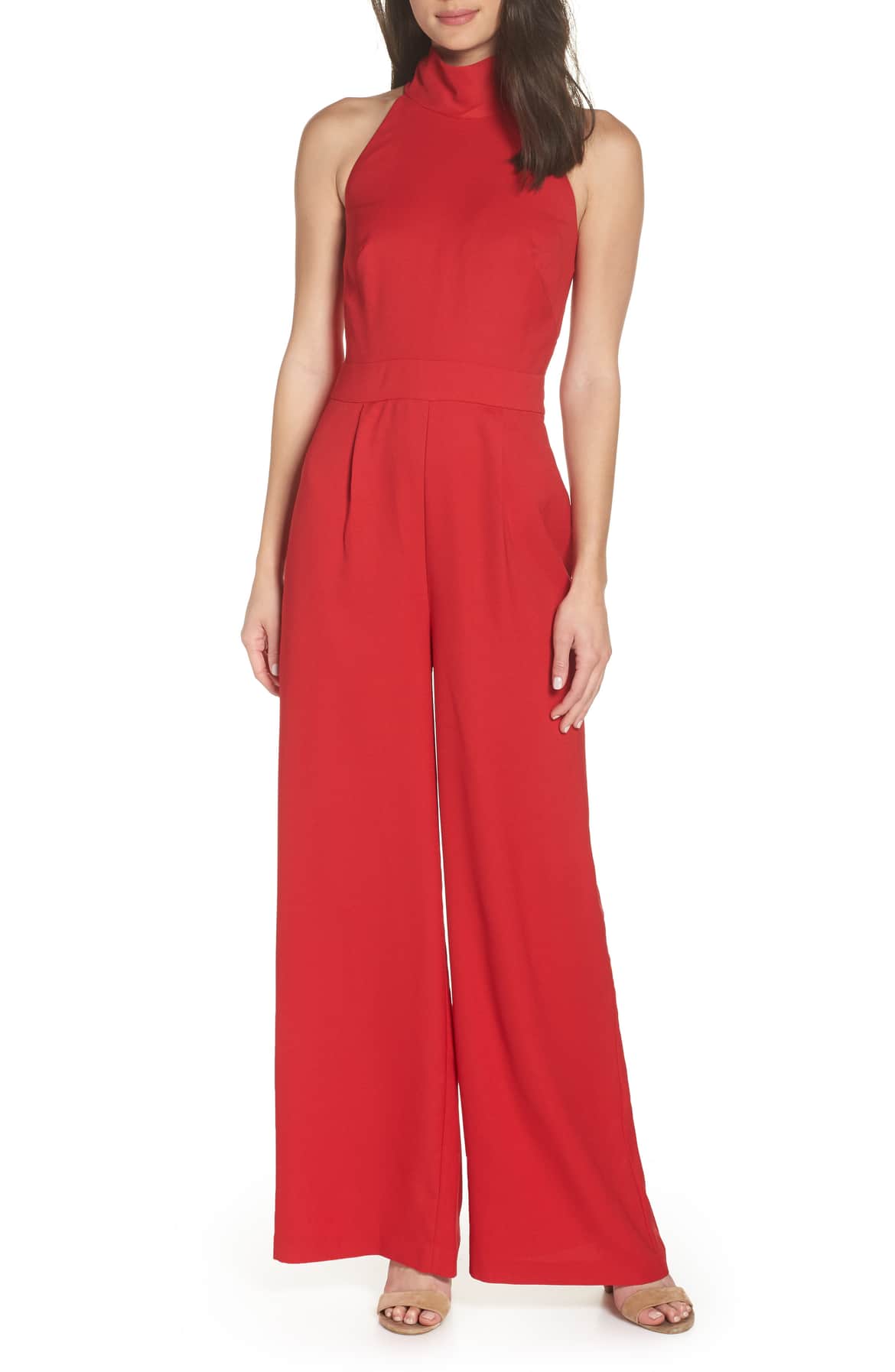 RED JUMPSUIT | FASHION