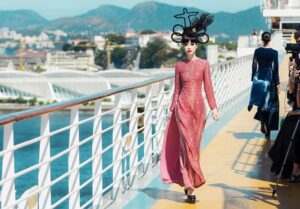 Supermodel Jessica Minh Anh Transforms Luxurious Cruise Ship Into Ocean ...